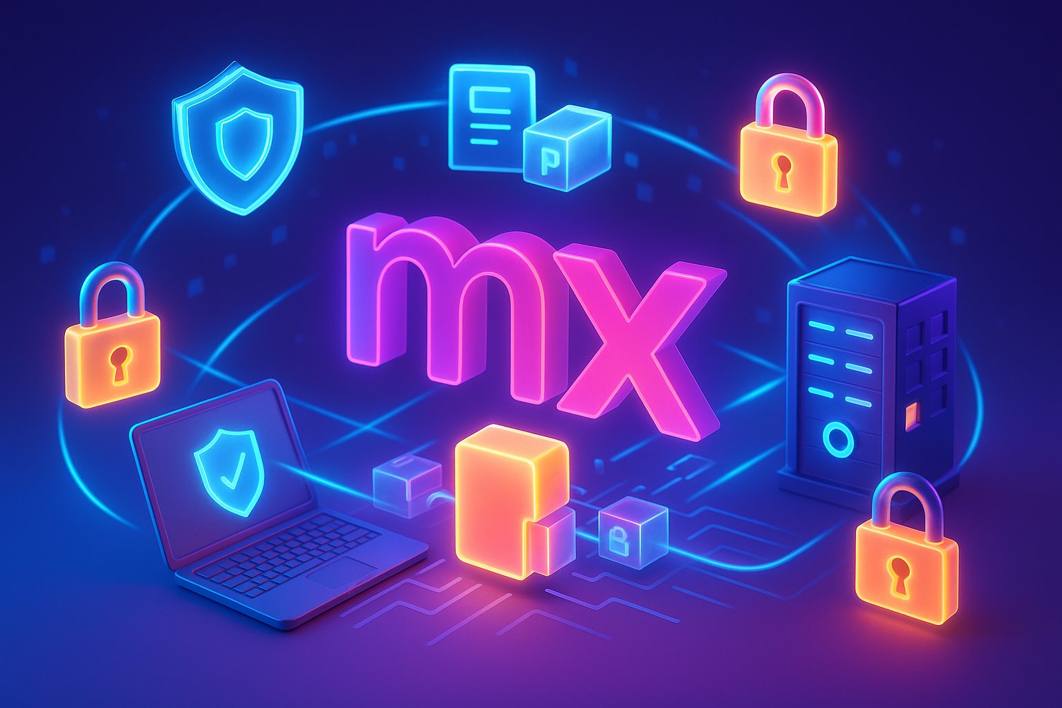 Business Data Sharing with MX Security Features